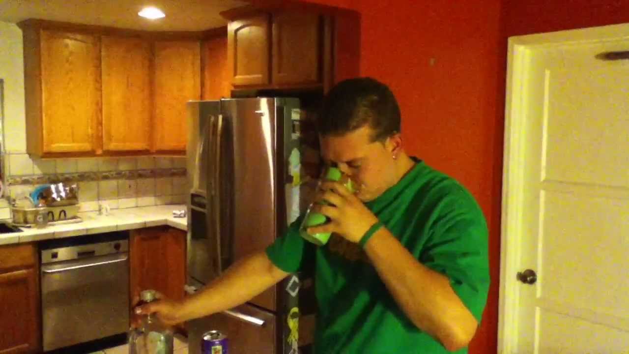 Ethan Vodka Chug Round 2 - YouTube