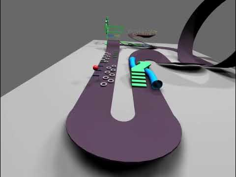 Race Track Animation - YouTube