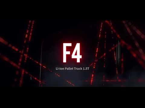 Paletový vozík CBD-15-F4p • ELEKTRICKÝ - YouTube