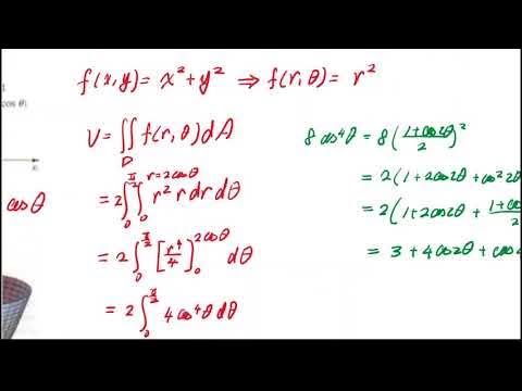 Multivariable Calculus 16 4 Double Integrals in Polar Coordinates - YouTube