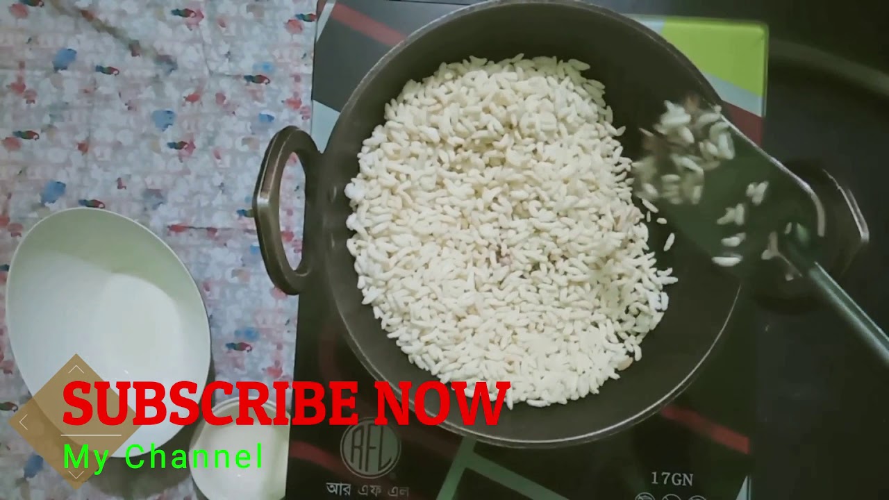 Muri Bhaja Recipe / Mjadar muri Bhaja / 5 মিনিটে তৈরি তেলে মজাদার মুড়ি ...