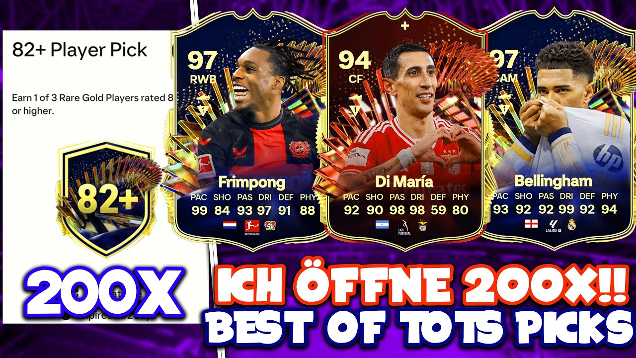 ICH HABE 200!!x BEST OF TOTS PLAYER PICKS GEZOGEN und ... bekommen | EA ...