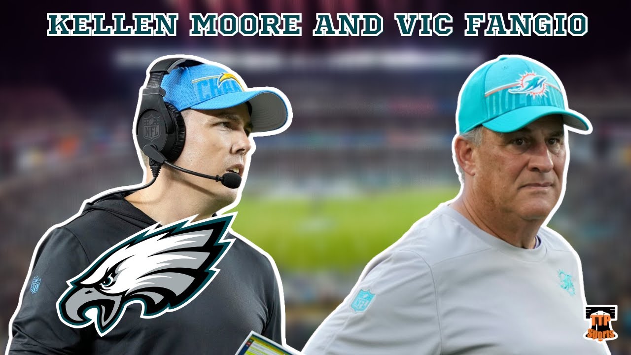 EAGLES HIRE VIC FANGIO & KELLEN MOORE!! - YouTube