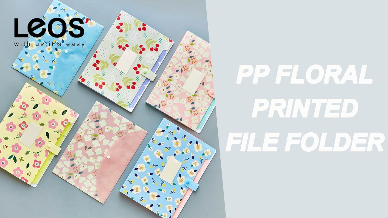 Carry Folders With Floral Prints Filefolder Officesupplies Schoolsupplies Youtube