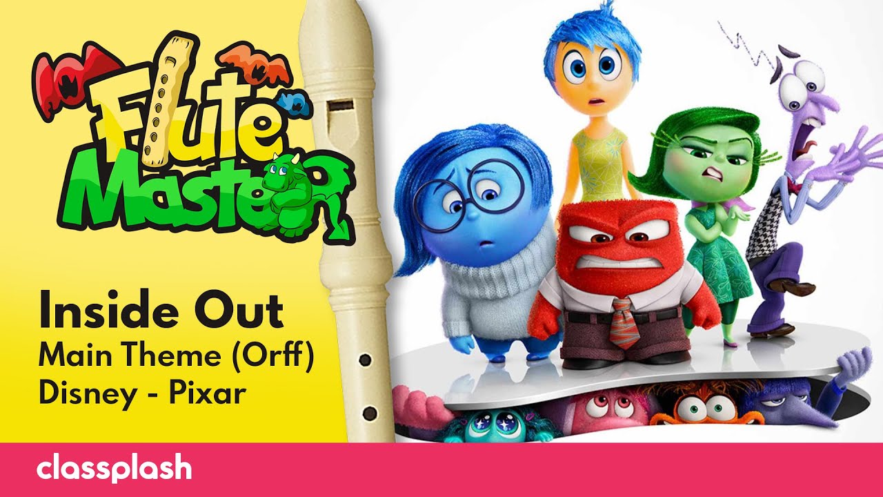 Orff Recorder Cover: Pixar's Inside Out 2 – Play Along & Learn! - YouTube