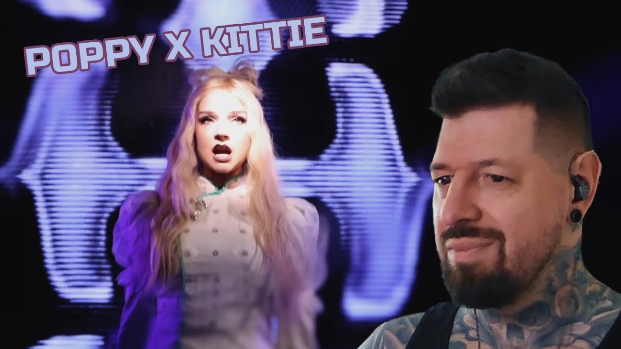 POPPY - SPIT (KITTIE COVER) | FIRST TIME REACTION - YouTube