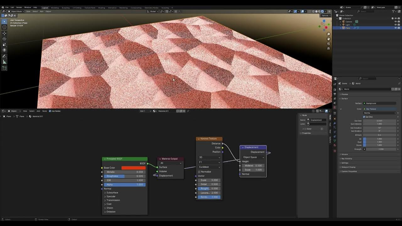 How to make desert in blender - YouTube