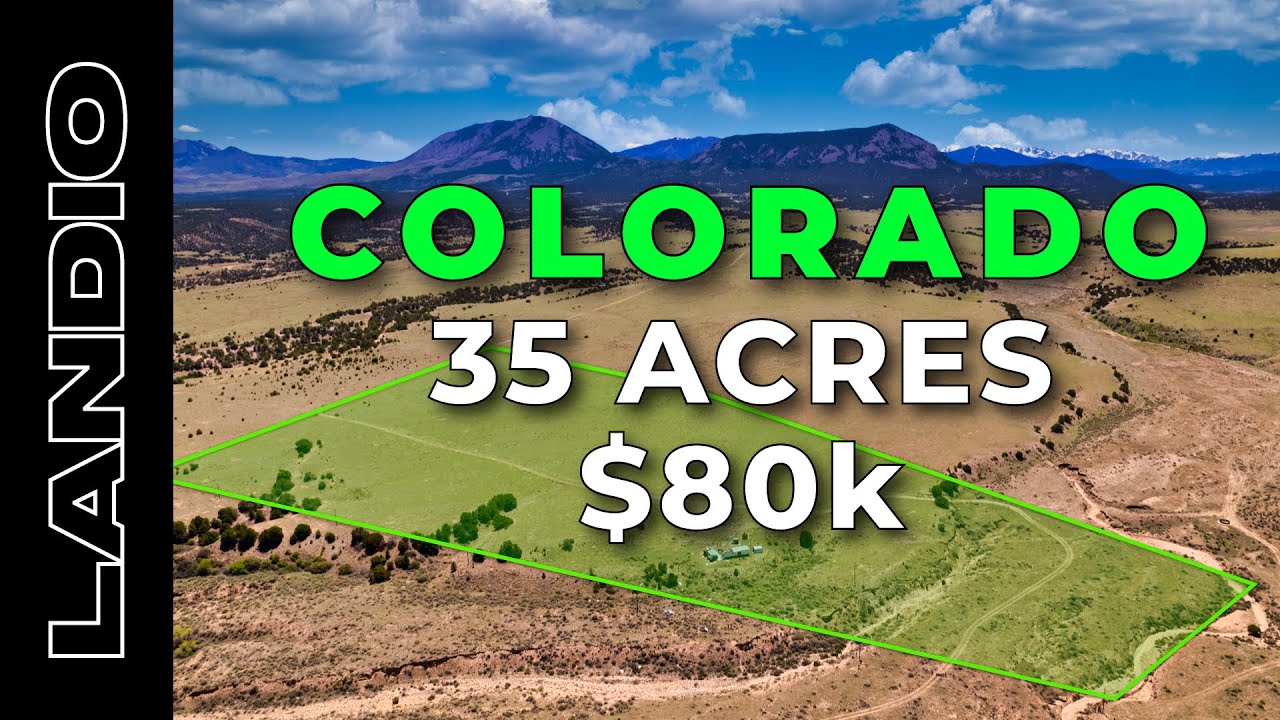 LANDIO SOLD 35 Acres Of Colorado Ranch Land For Sale YouTube