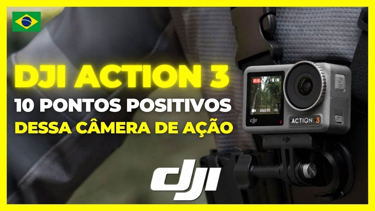 DJI Action 3 - A câmera de ação definitiva | Review completo em 10 ...