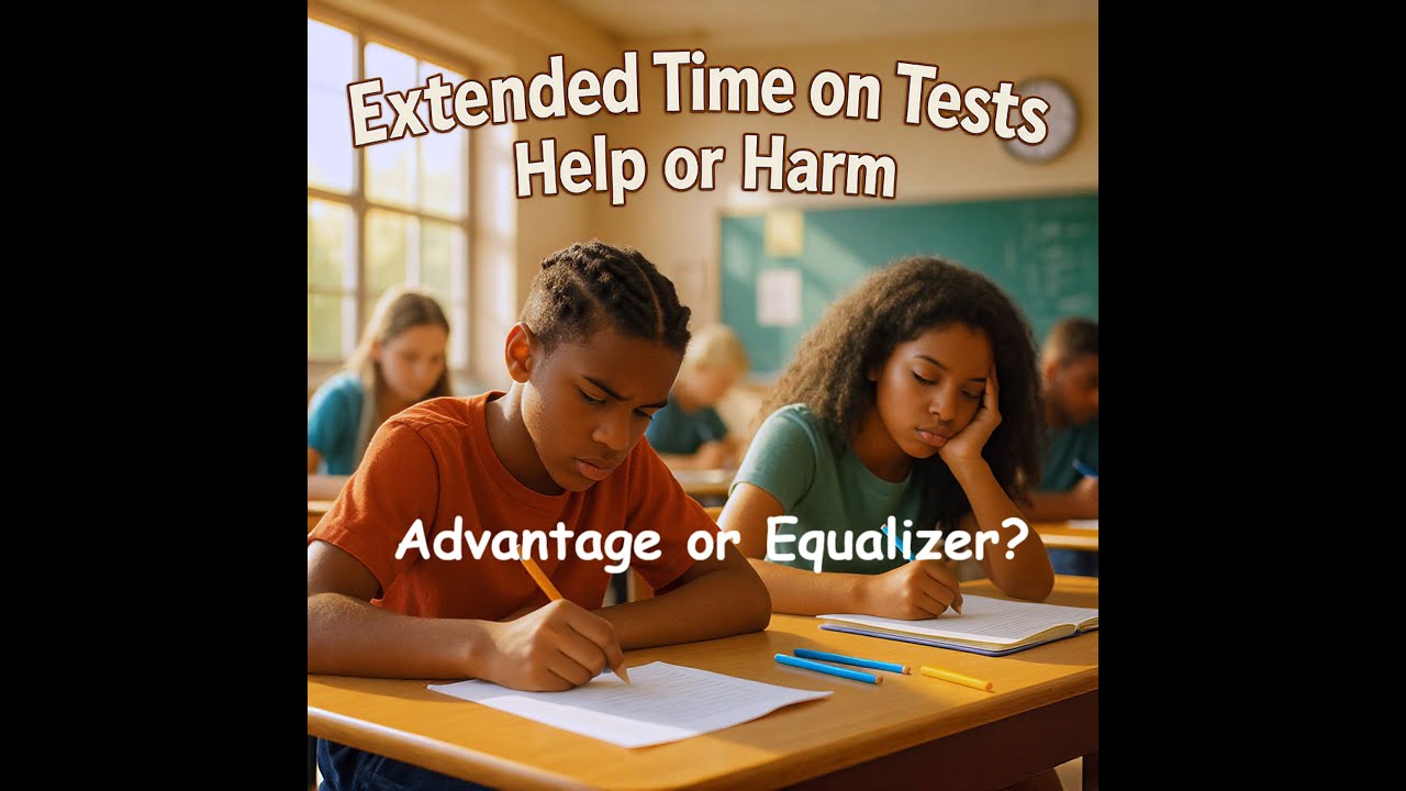 Extended Time on Tests – Help or Harm - YouTube