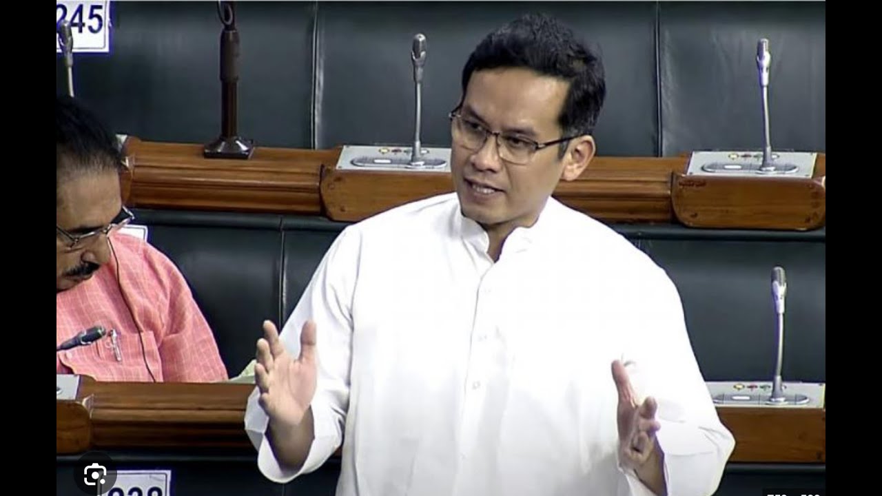 MP Gaurav Gogoi | No Confidence Motion Speech - August 8, 2023 - YouTube