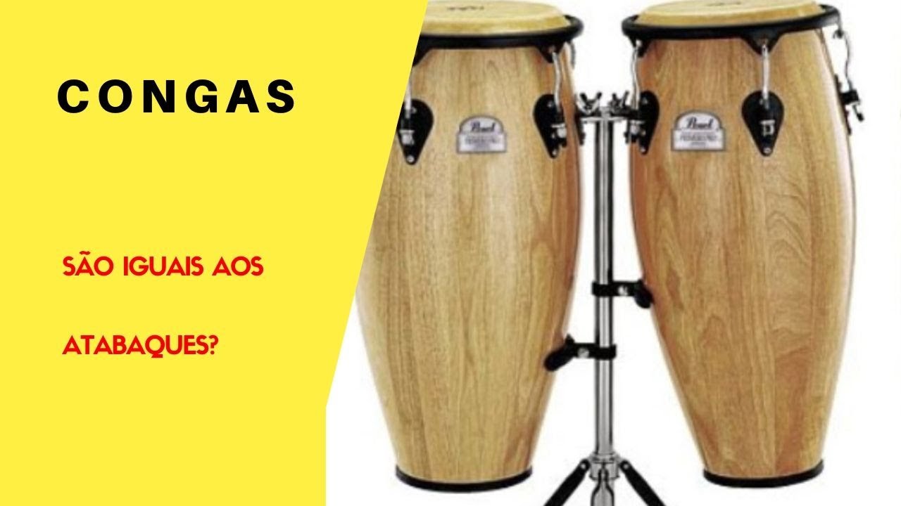 Conga é o mesmo que Atabaque? - YouTube