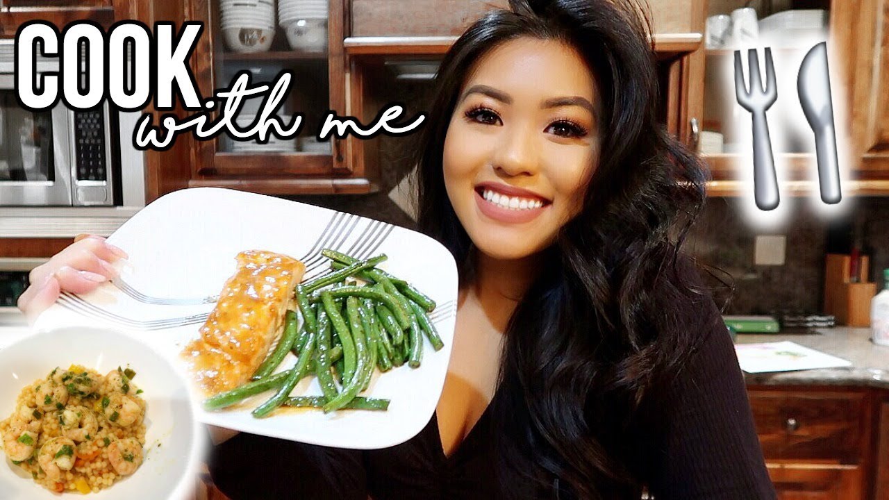 COOK WITH ME! *IS HOME CHEF WORTH IT??* - YouTube