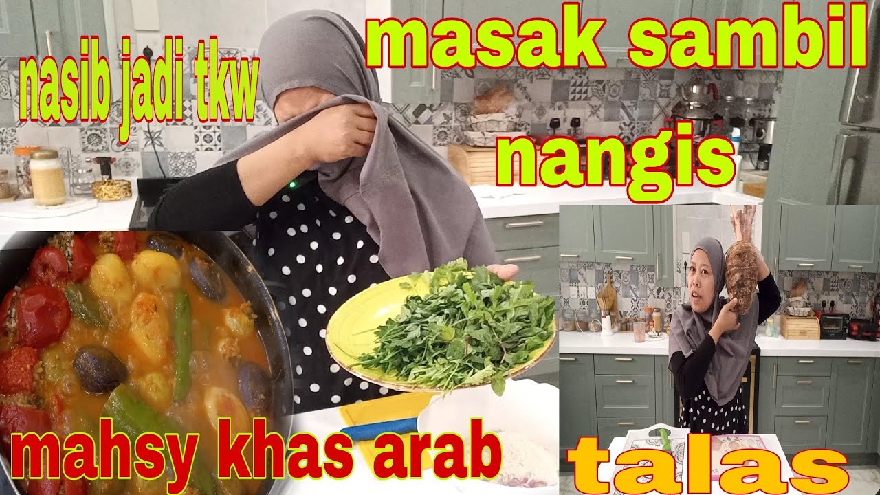 Cara masak mahsy khas arab⁉️jadi tkw saudi kerja harus cepat - YouTube