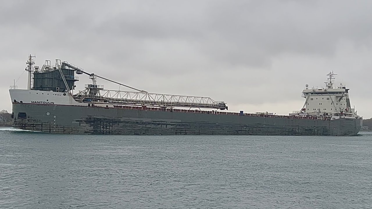 Manitoulin Freighter Salute - YouTube