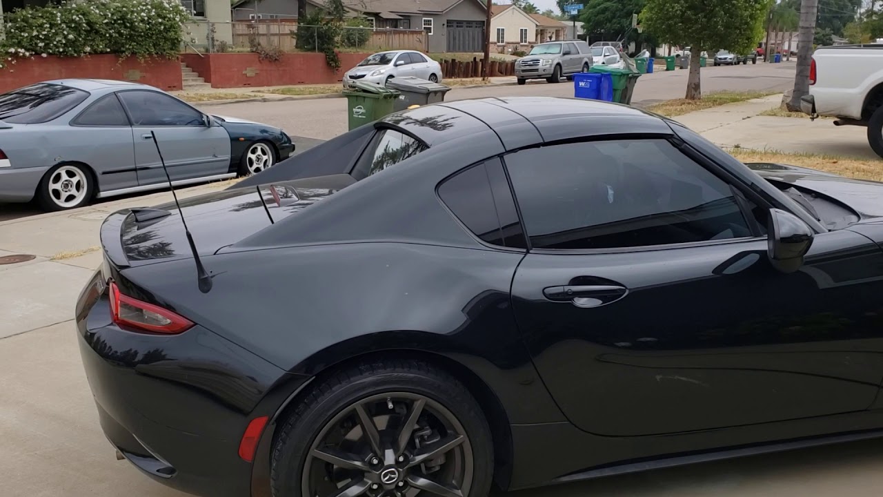 Miata MX-5 RF before wrap video - YouTube