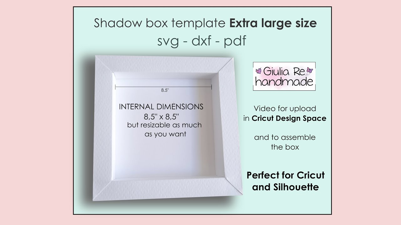 Tutorial Shadow Box Extra Large Size - How to upload and assemble a ...