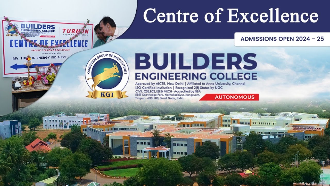 Turnon Centre of Excellence for the benefits of EEE & ECE Students in Builders Engineering ...