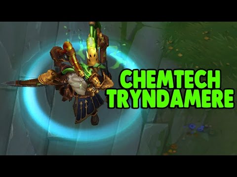 Chemtech Tryndamere Skin Spotlight | League of Legends - YouTube