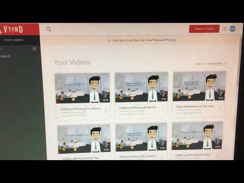 My Vyond Account Is The Last Day For My Free Trial :( - YouTube