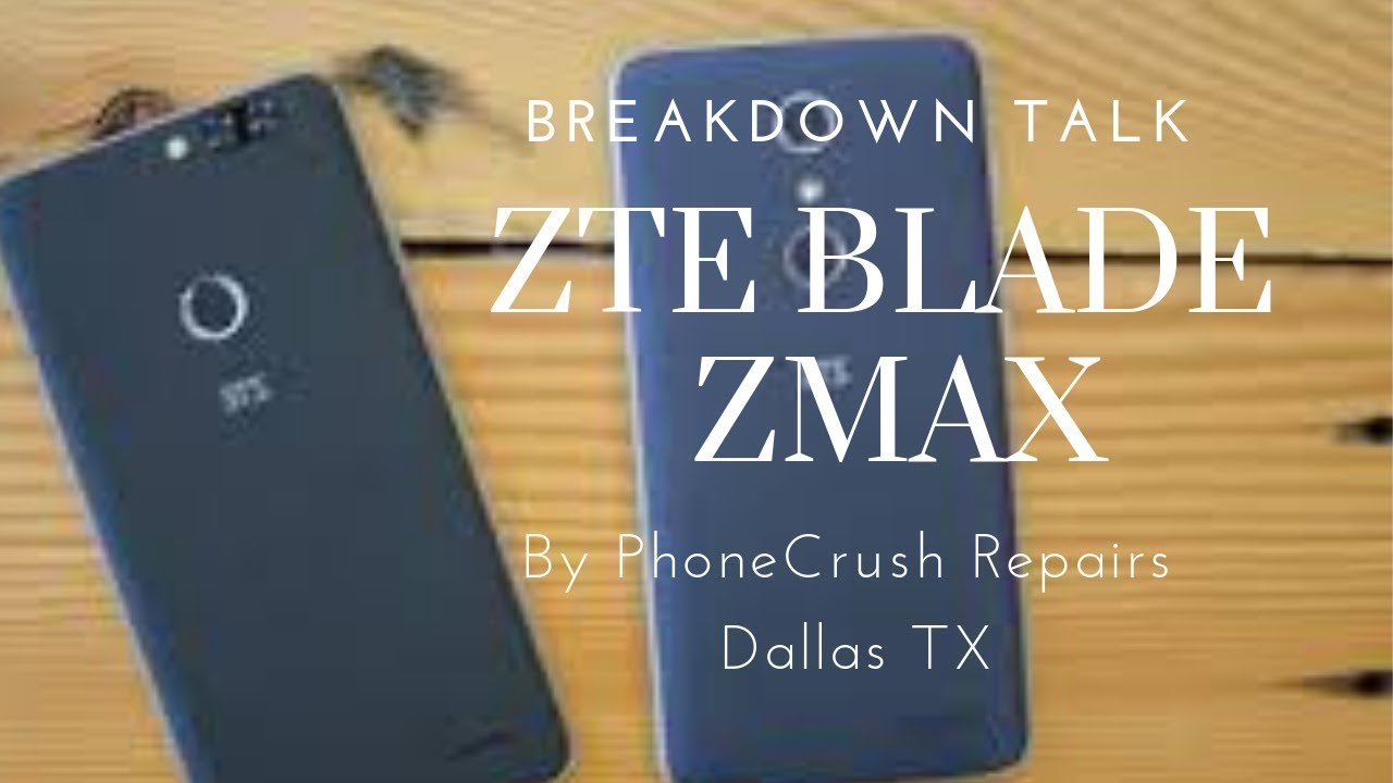 ZTE Blade ZMAX Z982 - Teardown & Tech Talk / PhoneCrush Repairs - YouTube