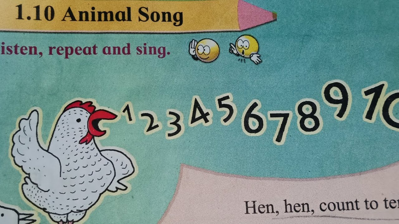 2nd standard poem by aarti jaiswar english📚 lesson no.1.10 Animal song ...