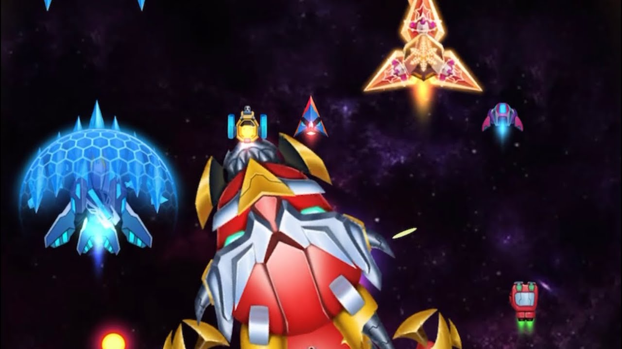 (iOS) Galaxy Invaders: Alien Shooter, Level 216 Normal Campaign Boss ...