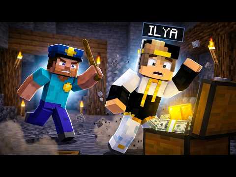 🤯POLICE ILYANI NEGA QO'LGA OLDI ? MINECRFAT UZBEK TILIDA