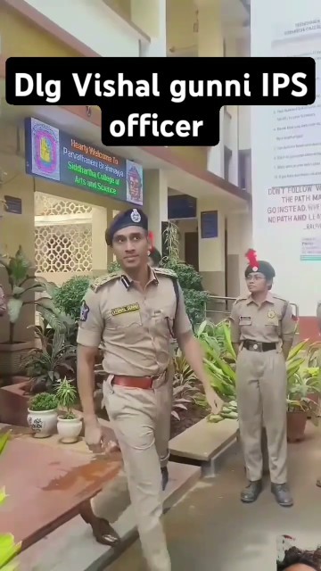 Dlg Vishal gunni IPS 😨officer Plus 🚓🔥 - YouTube
