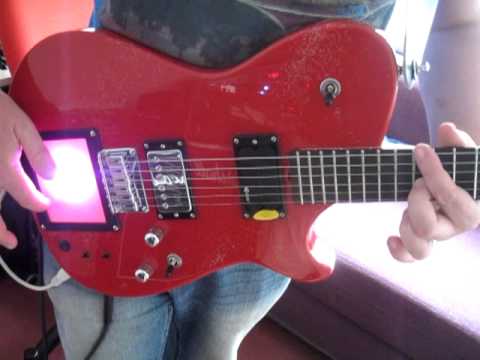 Manson guitar MB1 kaoss + sustainer - YouTube