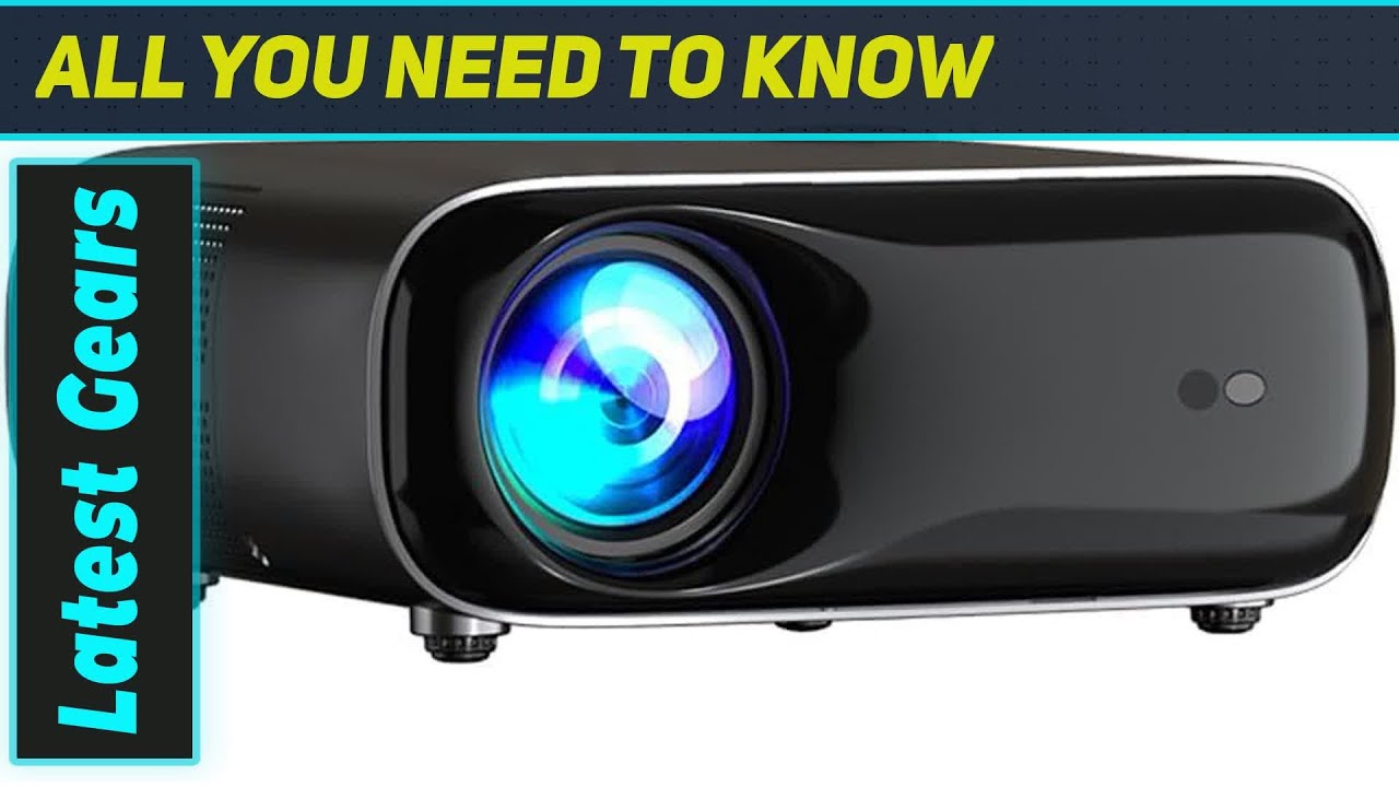 Best Bright Home Projector? 1080P Large Screen Test - YouTube