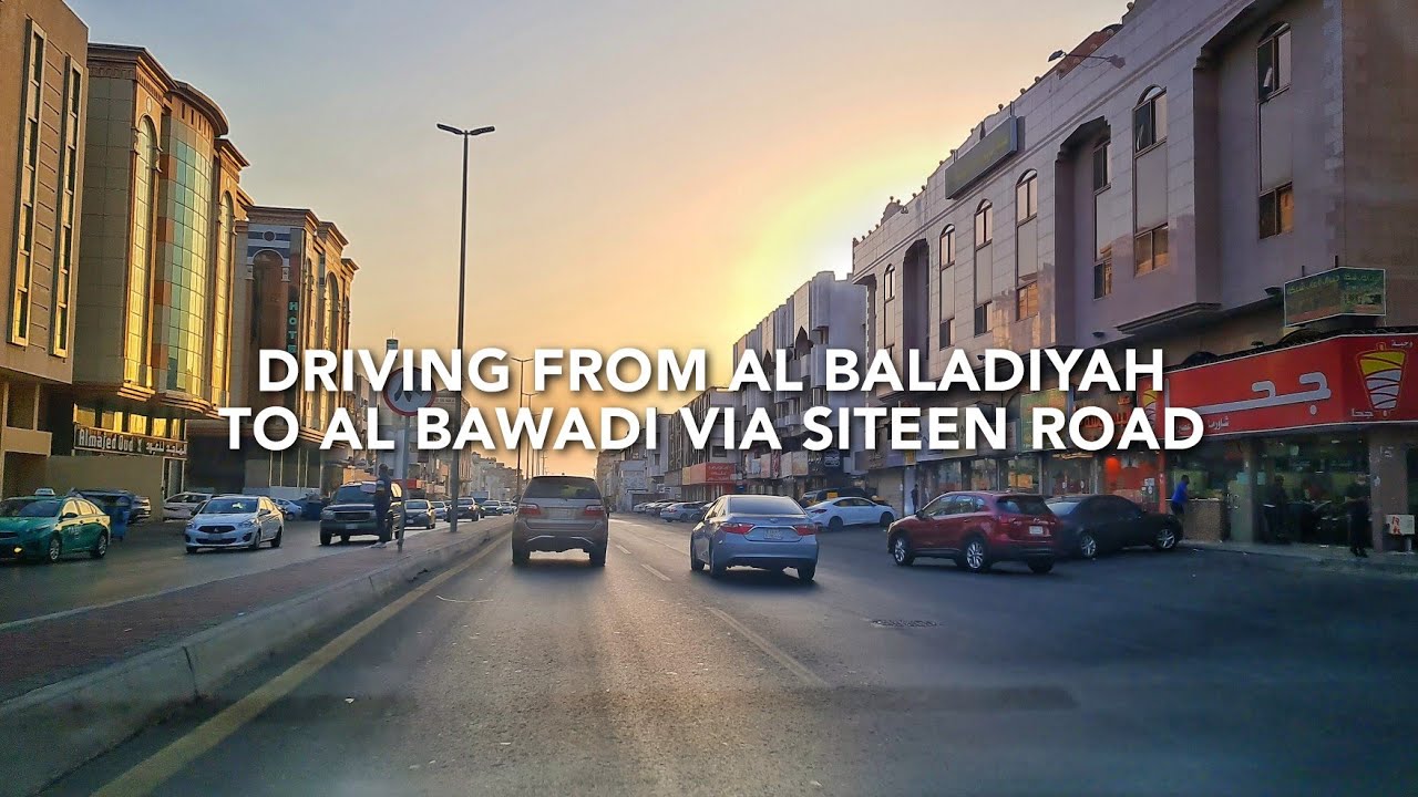 [4K] Driving From Al Baladiyah to Al Bawadi Using Siteen Road - YouTube