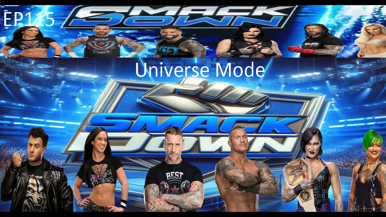WWE2K24 Universe Mode Season 11 Episode 115 - YouTube
