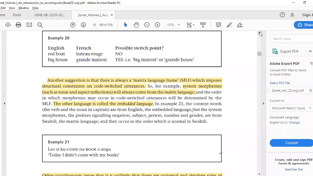 Lecture 5 Part - A Language Maintenance and Shift - YouTube