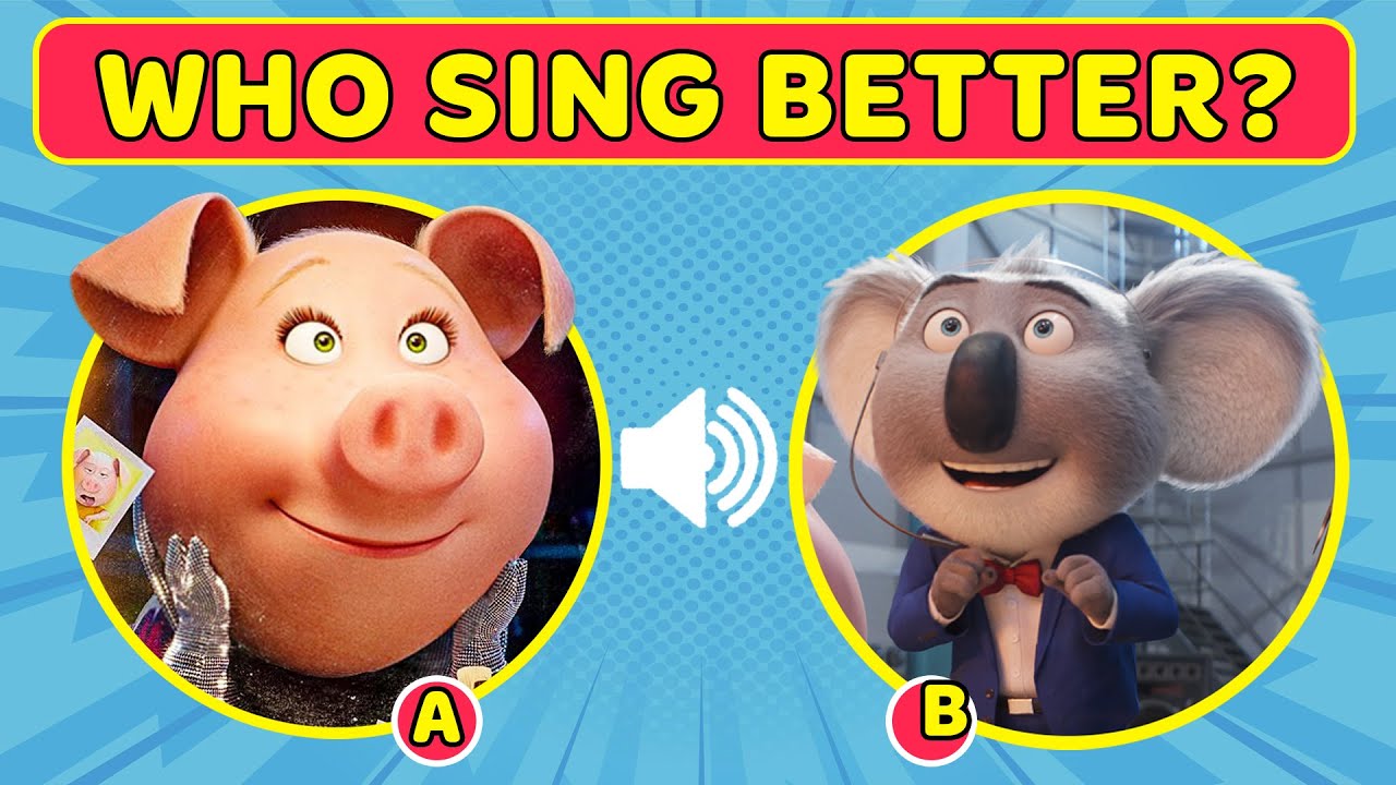 Guess Who's Singing the Sing 2 & Disney song! | Guess The Song, Guess ...