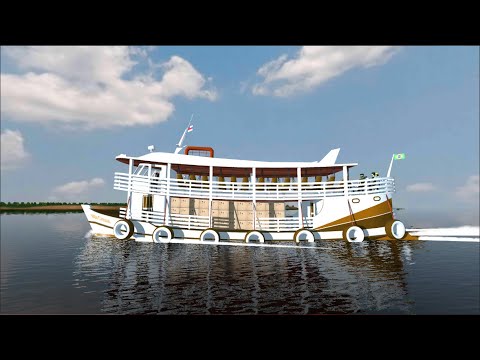 Amazon Hydro Transport - O jogo de barcos da Amazônia - YouTube