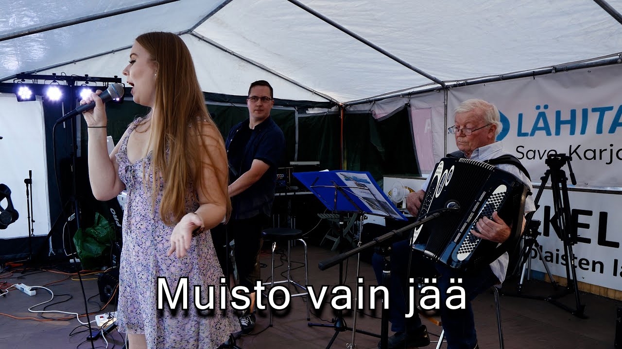 MUISTO VAIN JÄÄ - Sanni Siiskonen & Matti Laitiainen & Erkki ...