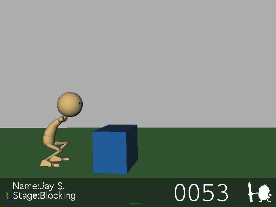 Class 2, Week 5 - Animation Mentor (Box Jump with Stewie - Blocking ...