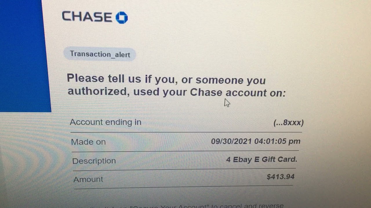 ~ Action Needed: Please confirm activity.CHASE℠ Security -Team: Is this ...