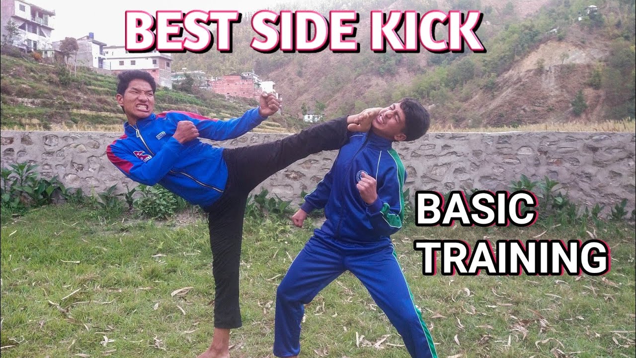 Best Side Kick Basic Training Karate|| karate Basic Training.. # ...