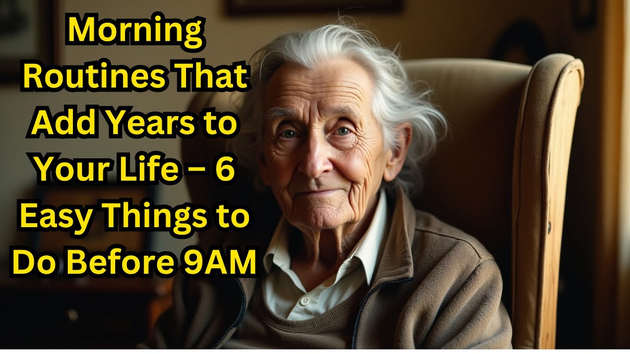 Morning Routines That Add Years to Your Life – 6 Easy Things to Do ...