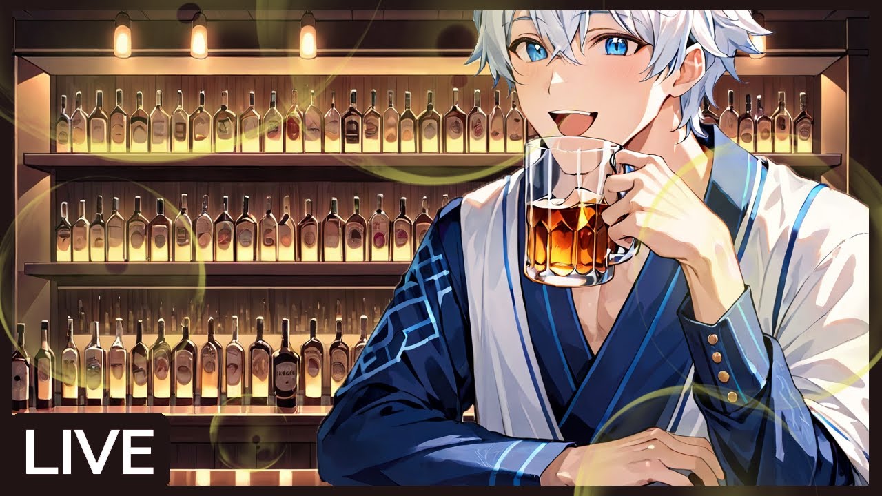 {Vtuber} Drinking with y'all each like is drink kanpai! - YouTube