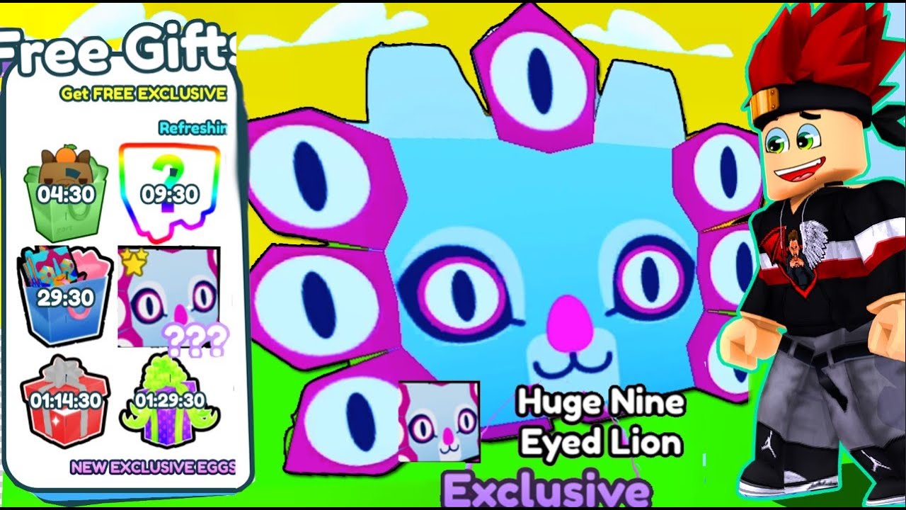 Update Astazi *SECRET* cu HUGE LION pentru 24 ORE in Pet Simulator ...