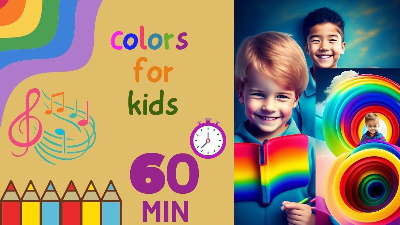 Best Learning Video for Toddlers Learn Colors | Learn Colors for Kids ...