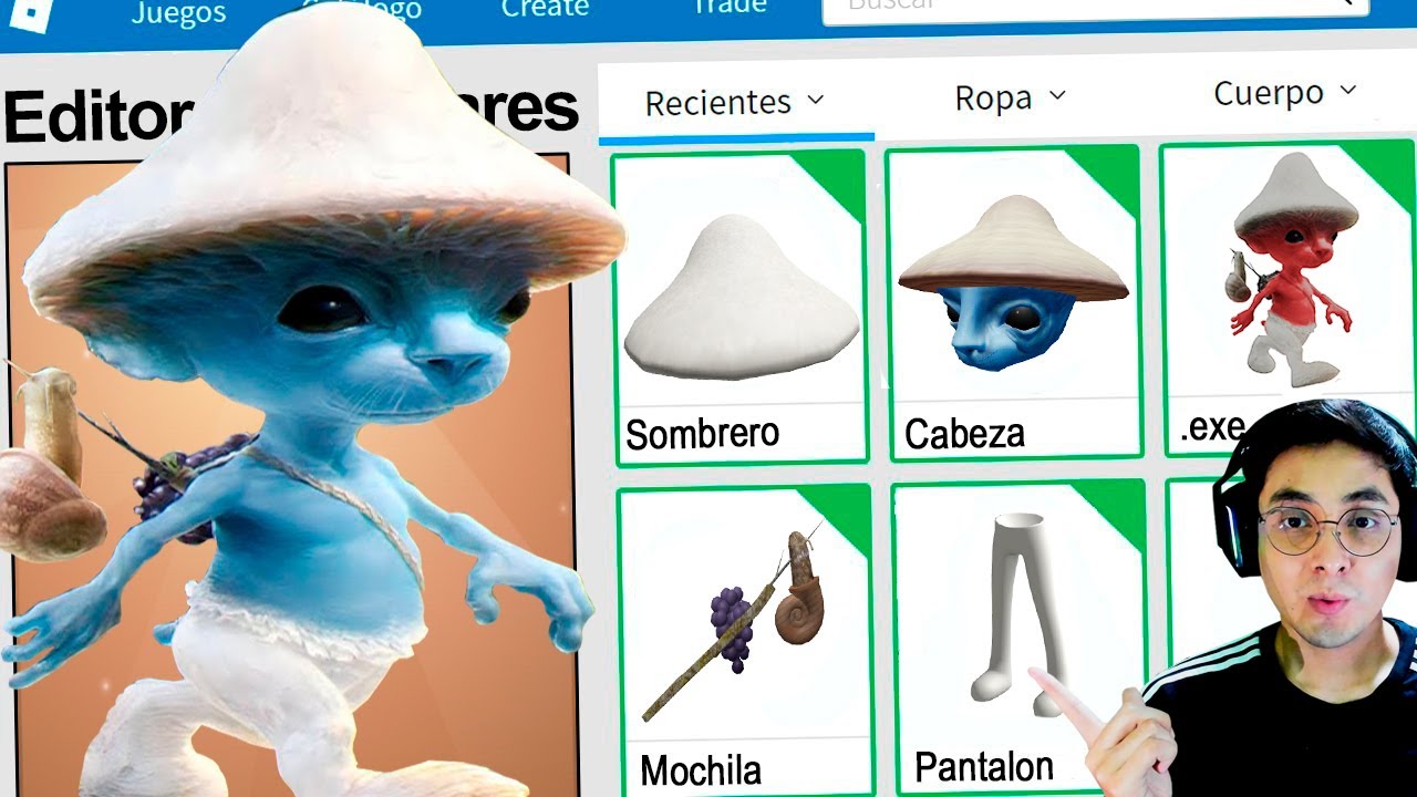 CREAMOS EL PERFIL DEL SMURF CAT (GATO PITUFO) EN ROBLOX | JehxTp - YouTube