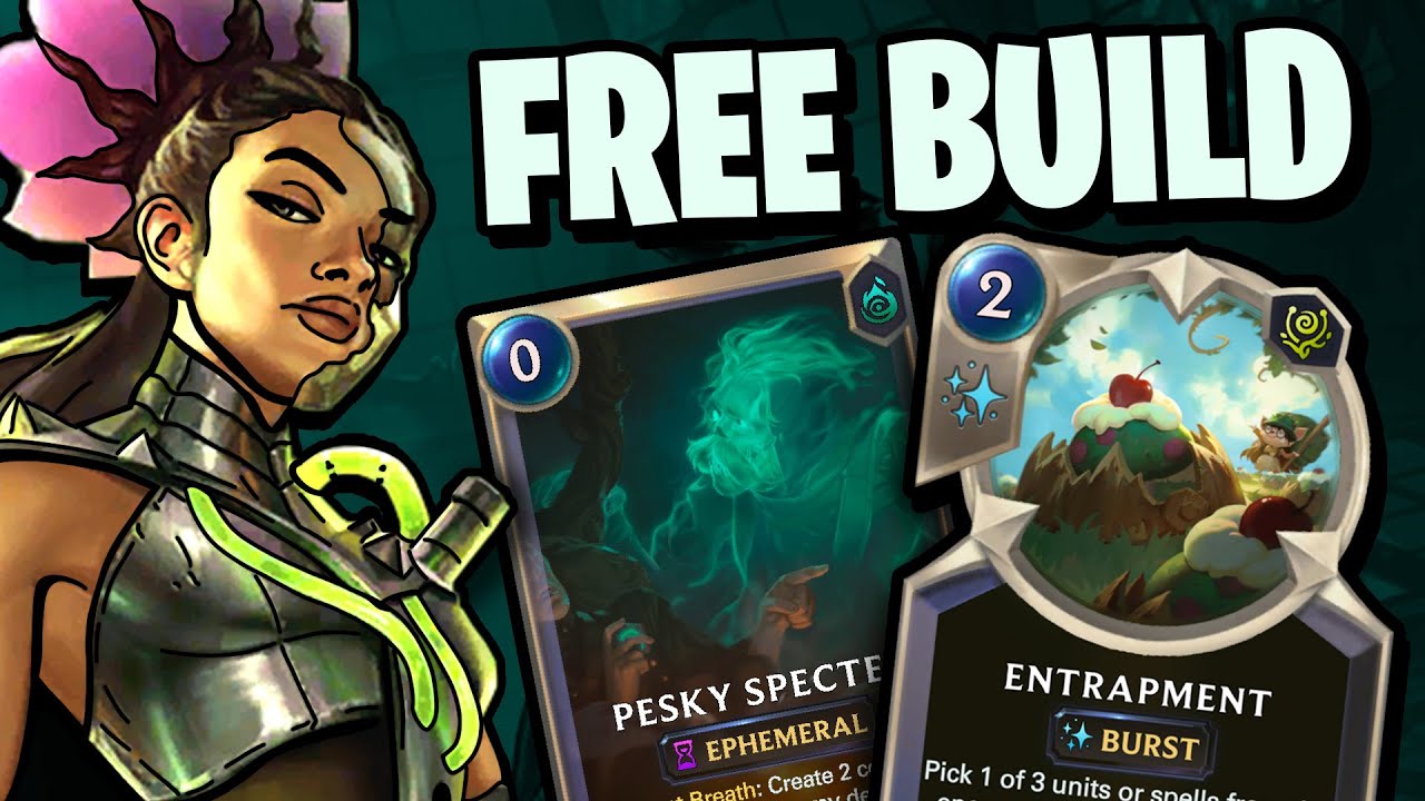 Breaking FREE BUILD with PESKY SPECTER... | Legends of Runeterra - YouTube
