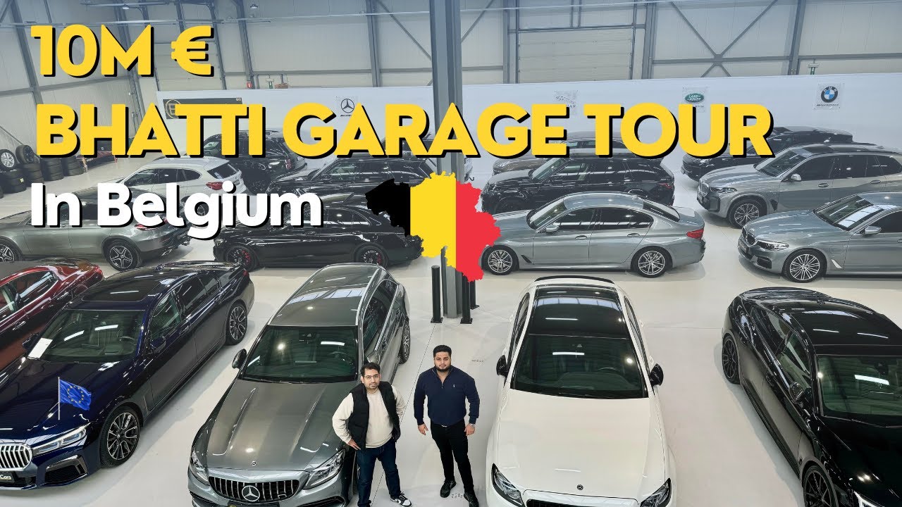 Exotic Cars | Sameem Bhatti ka Grage Tour - YouTube
