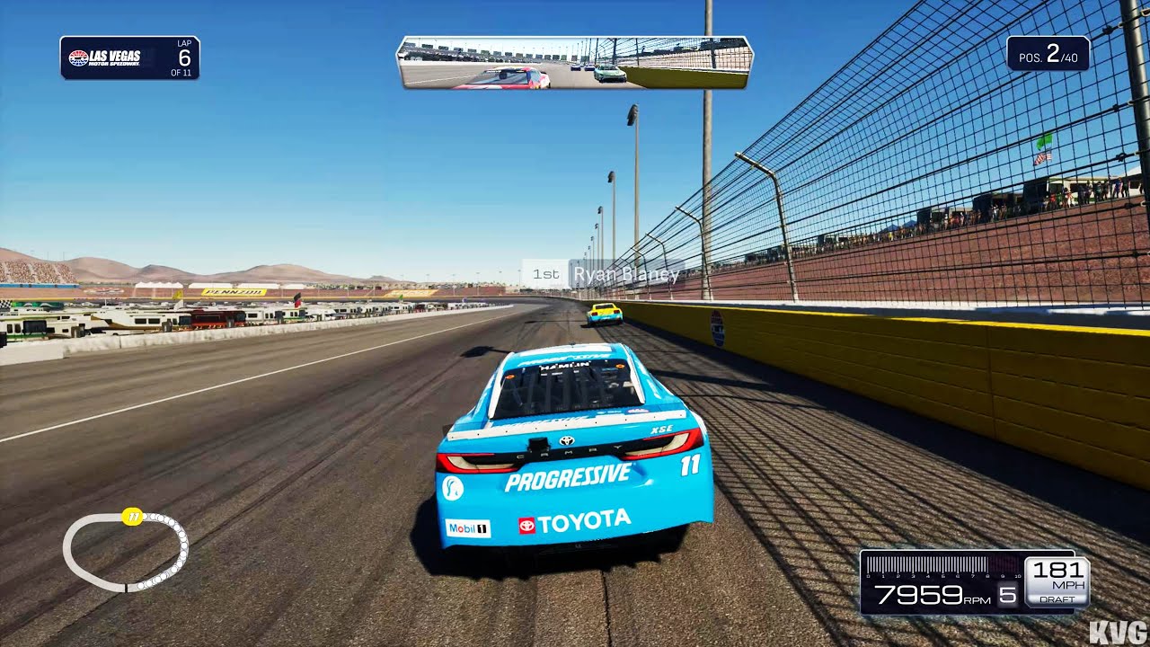 NASCAR 25 - #11 Denny Hamlin (Toyota) - Gameplay (PS5 UHD) [4K60FPS ...
