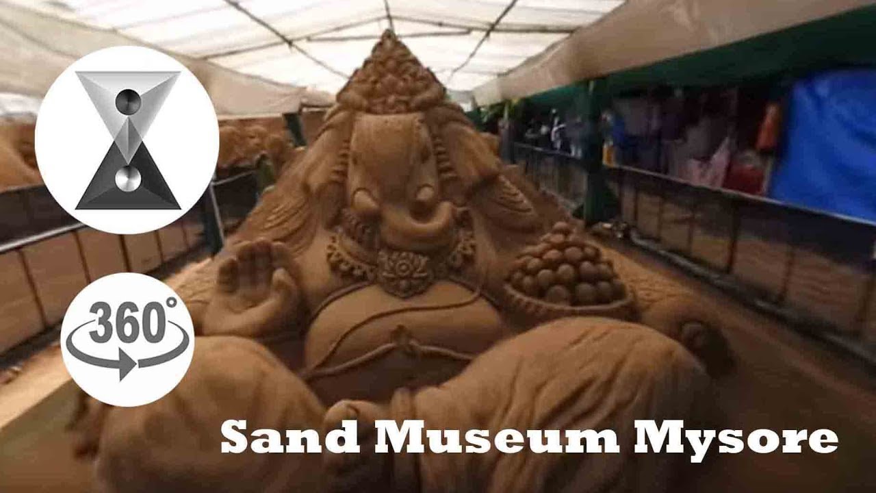 Sand Museum Mysore in 360 - YouTube