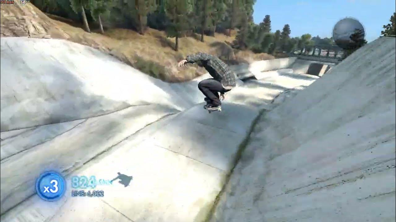 Skate 3 - Double Bridge Gap Jump (No speed Glitch) - YouTube